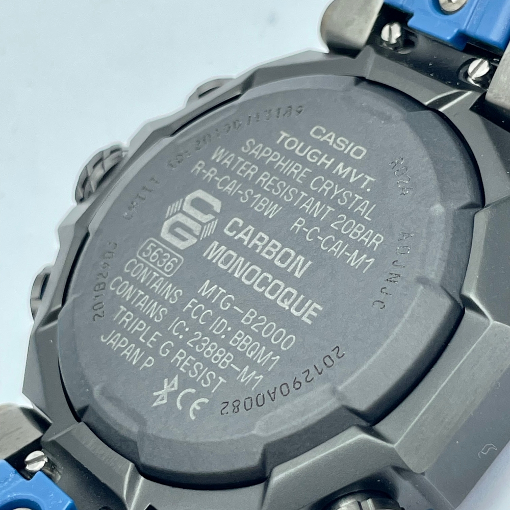 CASIO G-SHOCK MTG-B2000 Carbon Monocoque Case