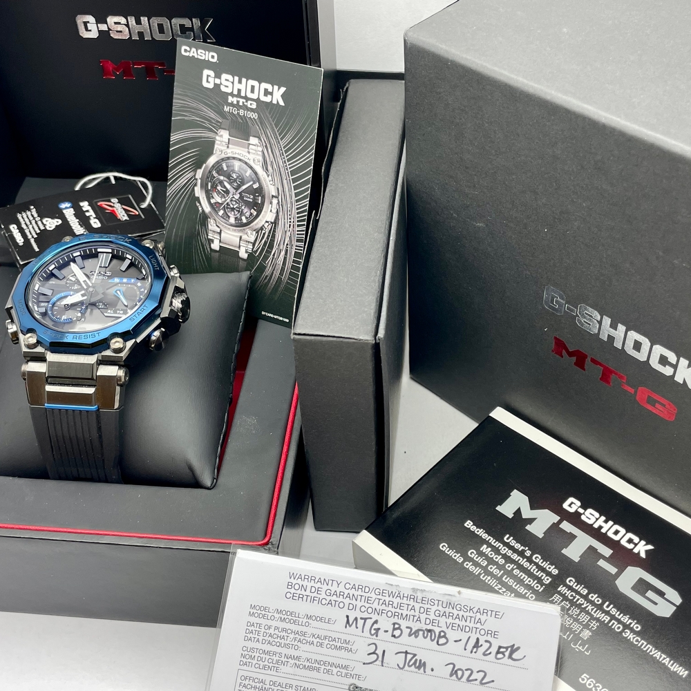 CASIO G-SHOCK MTG-B2000 Carbon Monocoque Case