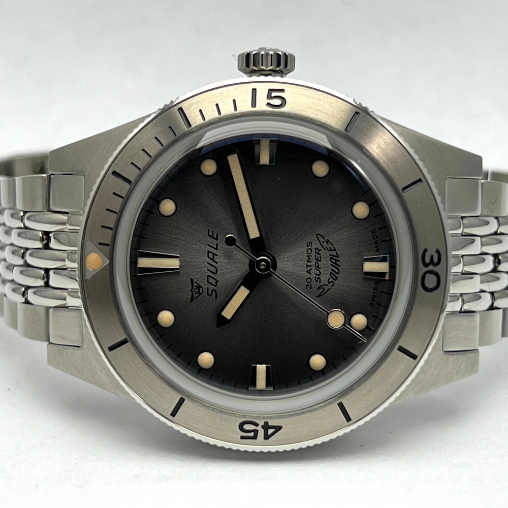 Squale Super Squale Sunray Grey Bracelet