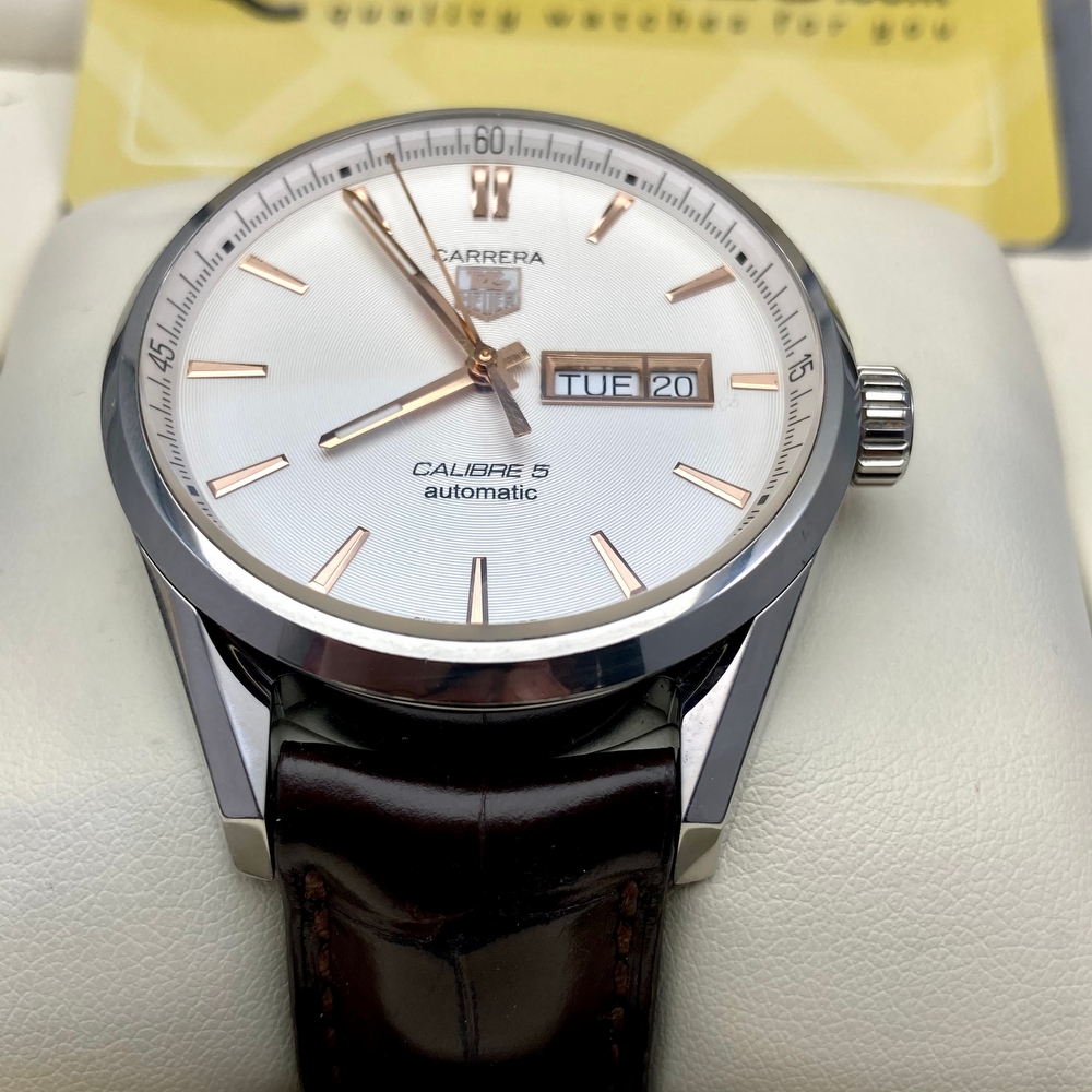 TAG HEUER CARRERA CAL 5 WHITE