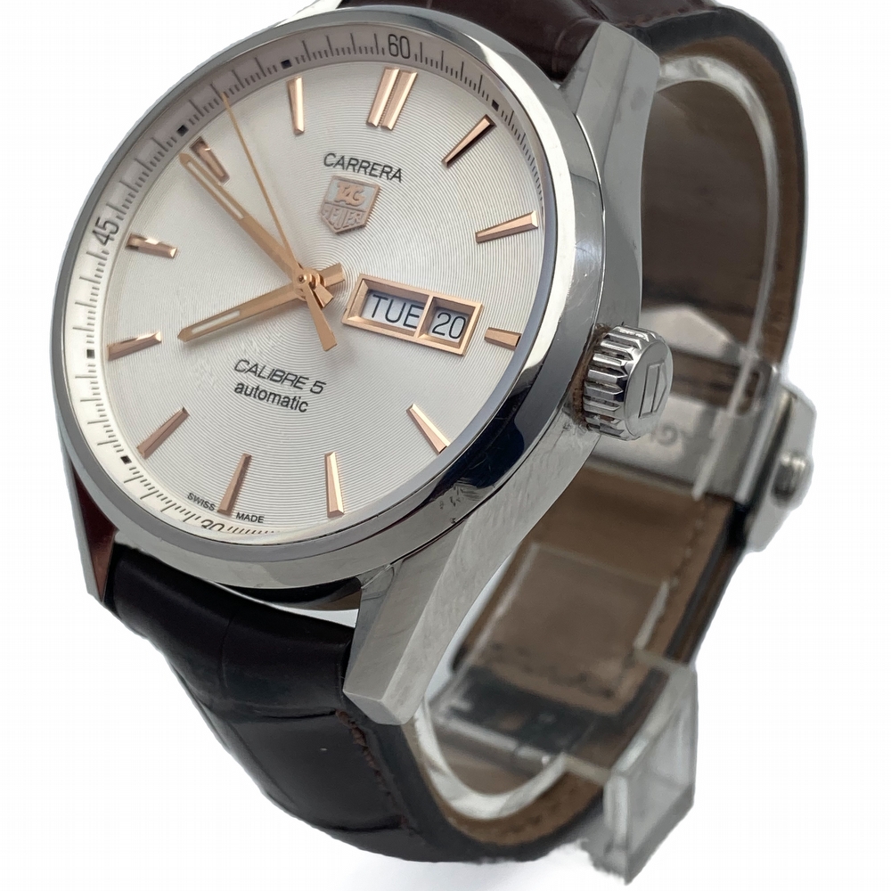 TAG HEUER CARRERA CAL 5 WHITE