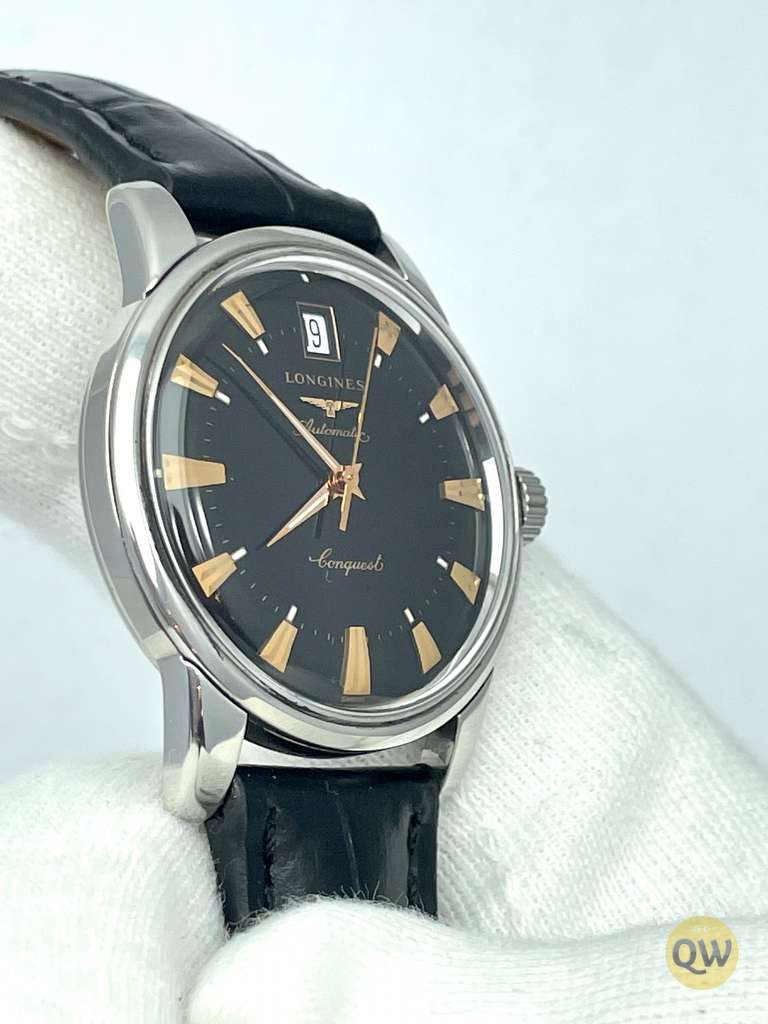 Longines Conquest Heritage black dial