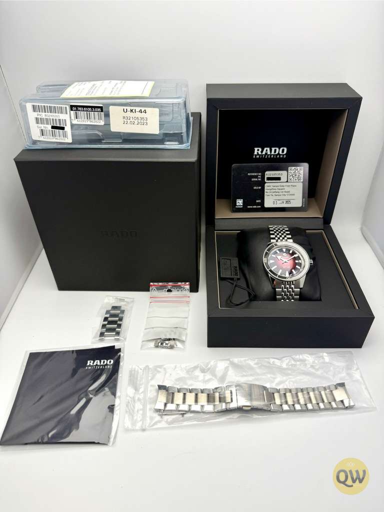 Rado Captain Cook Automatic Red Dial