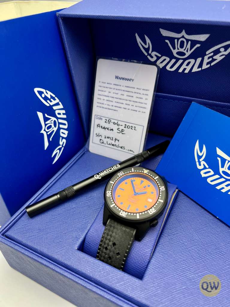 Squale 1521 Arancia PVD Special Edition