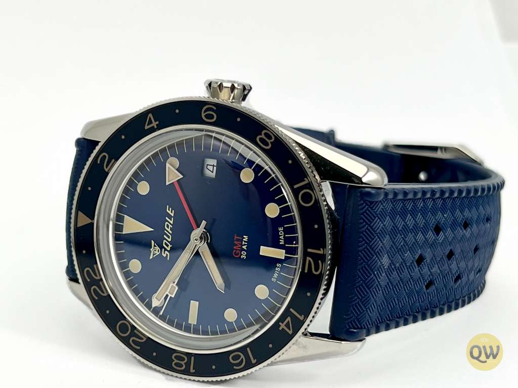 Squale Sub 39 GMT Blue Vintage Bracelet and Tropic