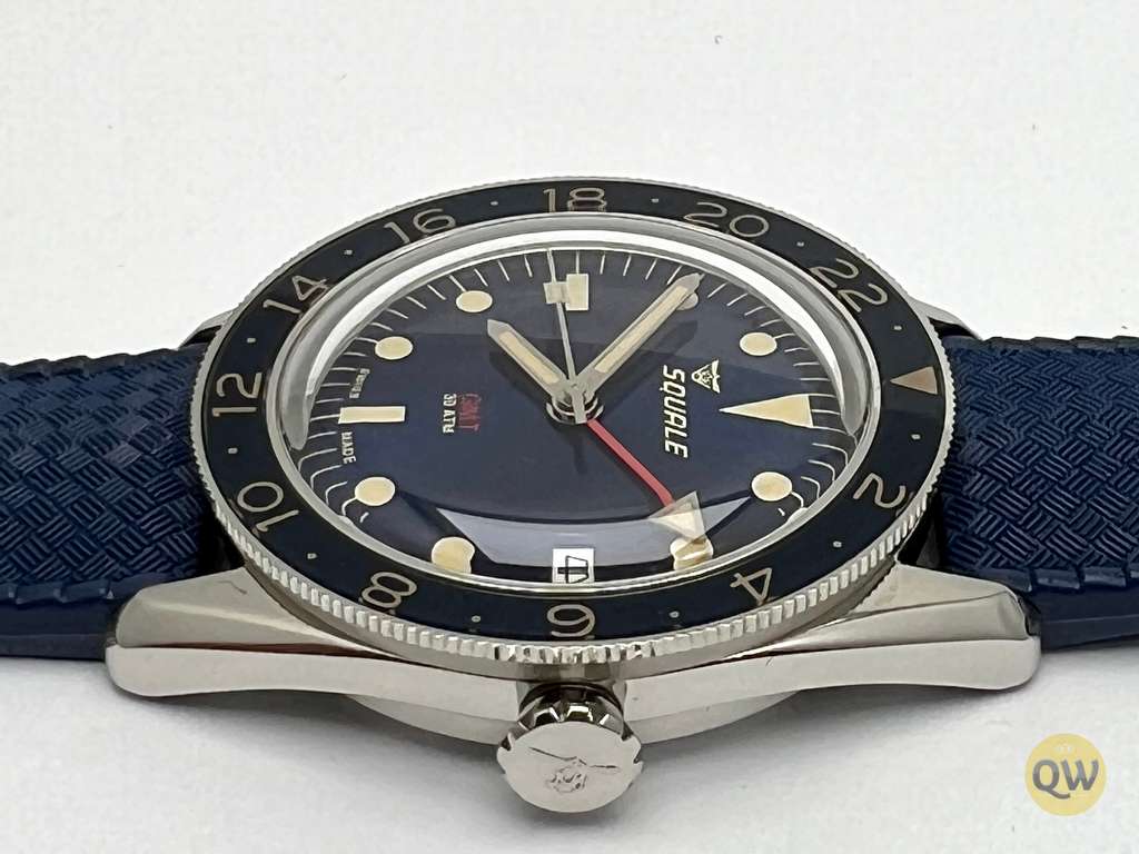 Squale Sub 39 GMT Blue Vintage Bracelet and Tropic