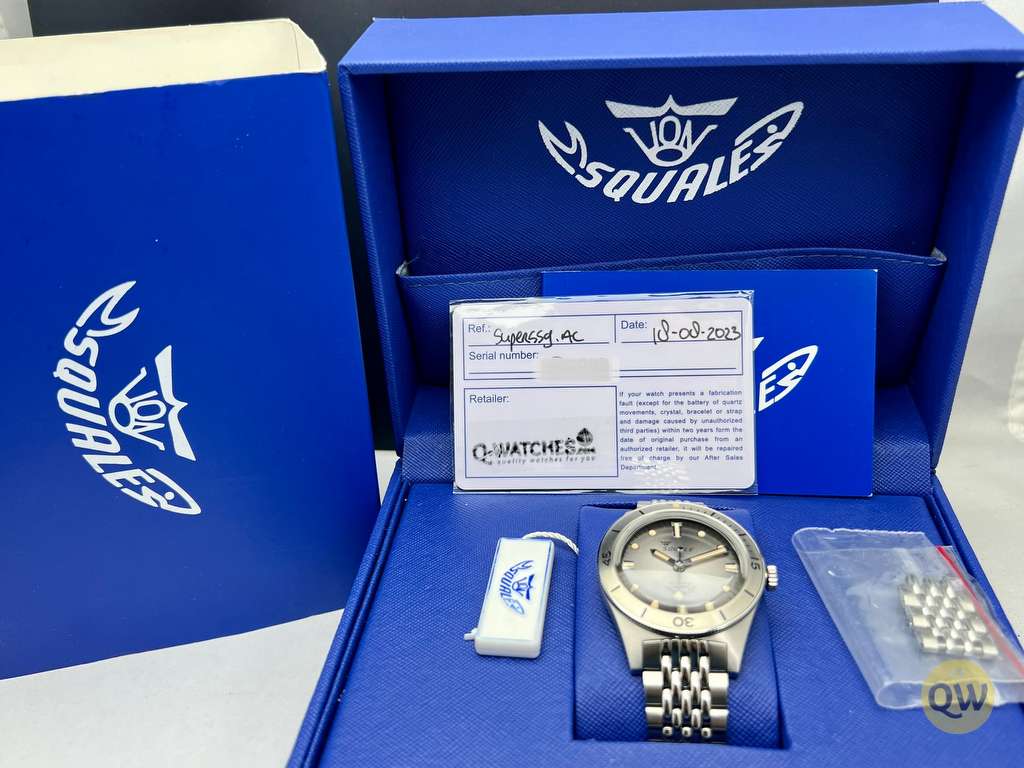 Squale Super Squale Sunray Grey Bracelet
