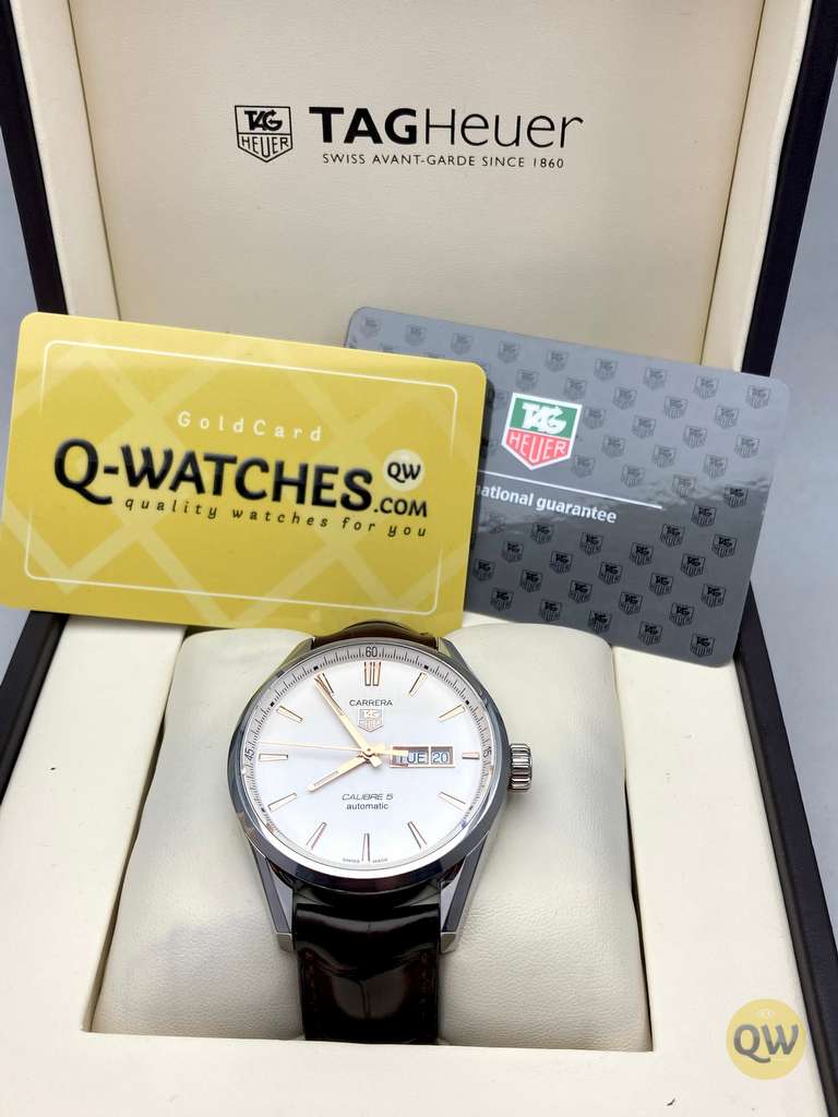 TAG HEUER CARRERA CAL 5 WHITE