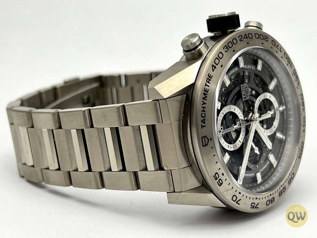 TAG HEUER CARRERA CHRONOGRAPH SKELETON TITAN NEW